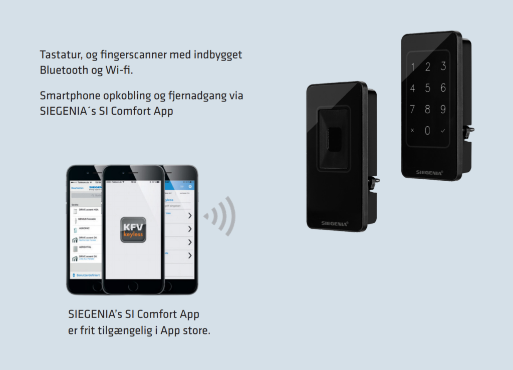 Genius motorlås - Idealcombi